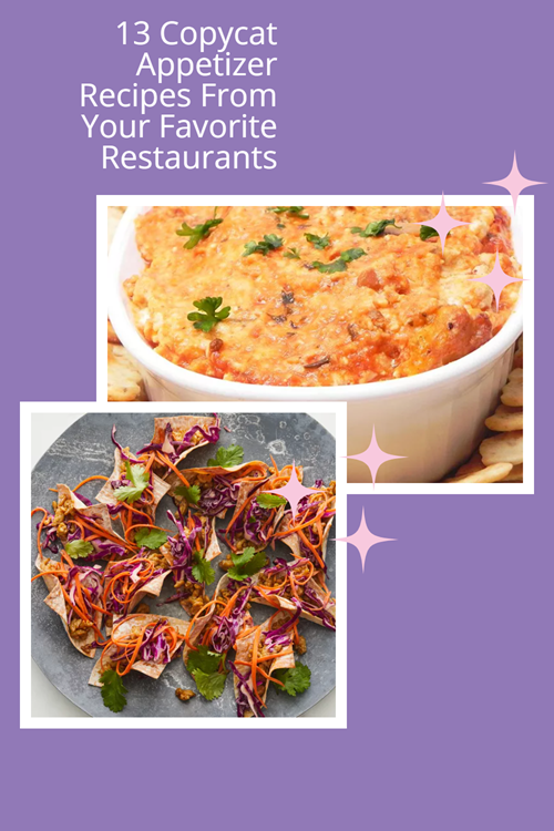 13 Copycat Appetizer Recipes From Your Favorite Restaurants – Good Food ...