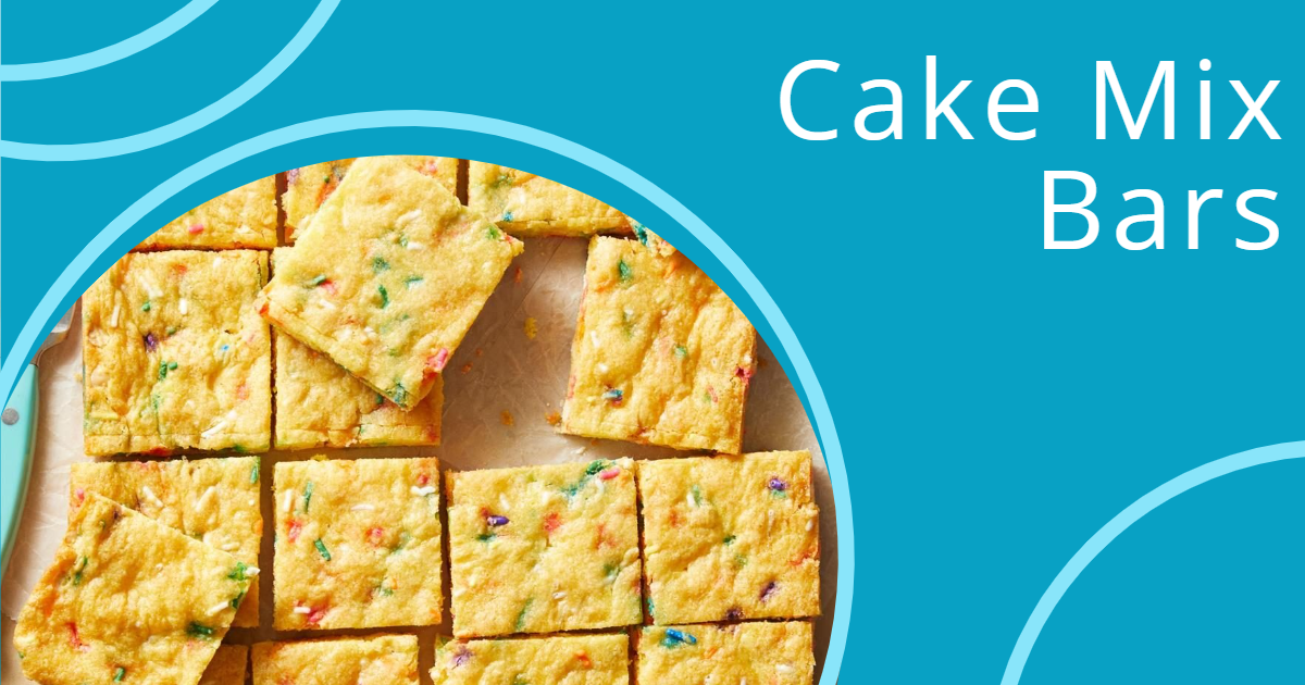 Cake Mix Bars – Good Food, Good Meat, Good God, Let's Eat!