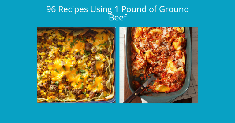 96 Recipes Using 1 Pound of Ground Beef – Good Food, Good Meat, Good ...