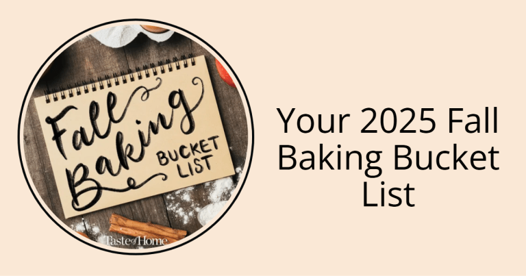 Your 2025 Fall Baking Bucket List – Good Food, Good Meat, Good God, Let ...