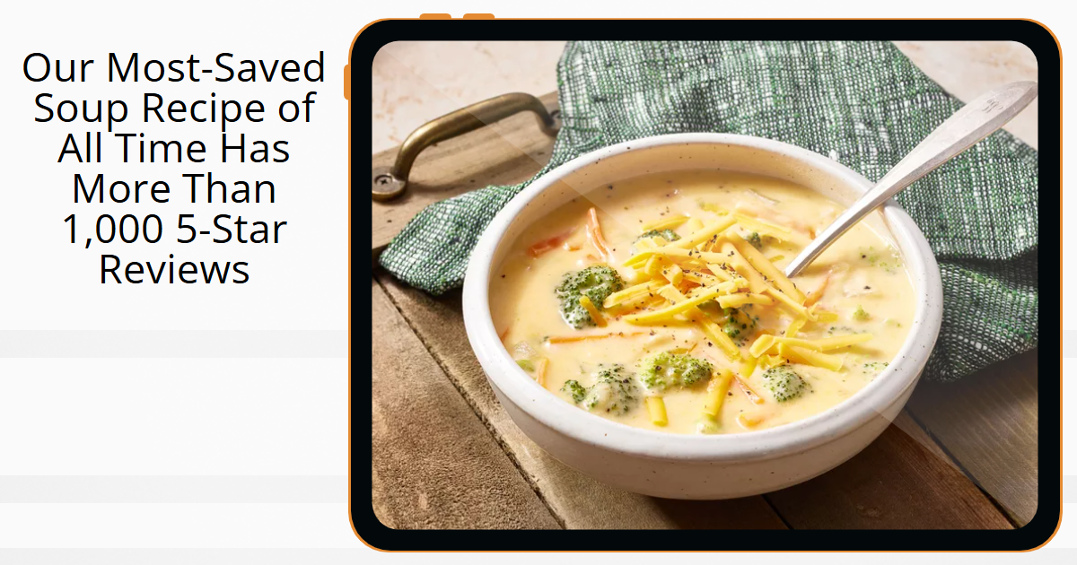 Our Most-Saved Soup Recipe of All Time Has More Than 1,000 5-Star ...