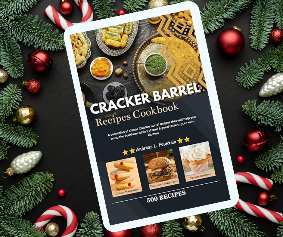 Cracker Barrel Recipes Cookbook – Good Food, Good Meat, Good God, Let's ...