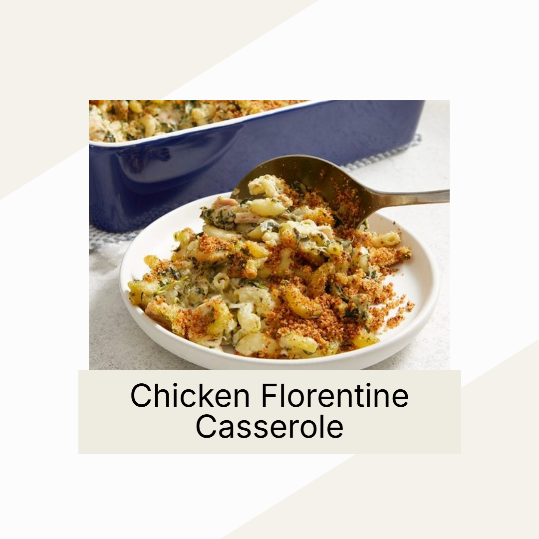 Chicken Florentine Casserole – Good Food, Good Meat, Good God, Let's Eat!