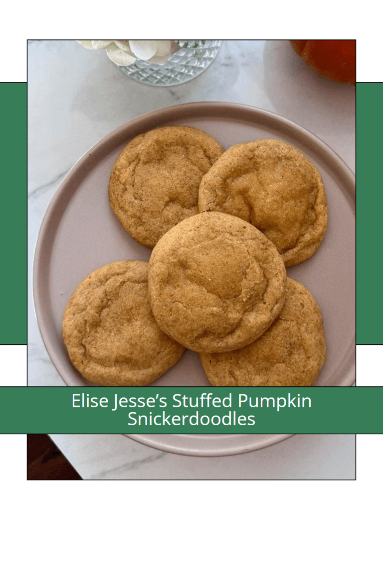 Elise Jesse’s Stuffed Pumpkin Snickerdoodles – Good Food, Good Meat ...