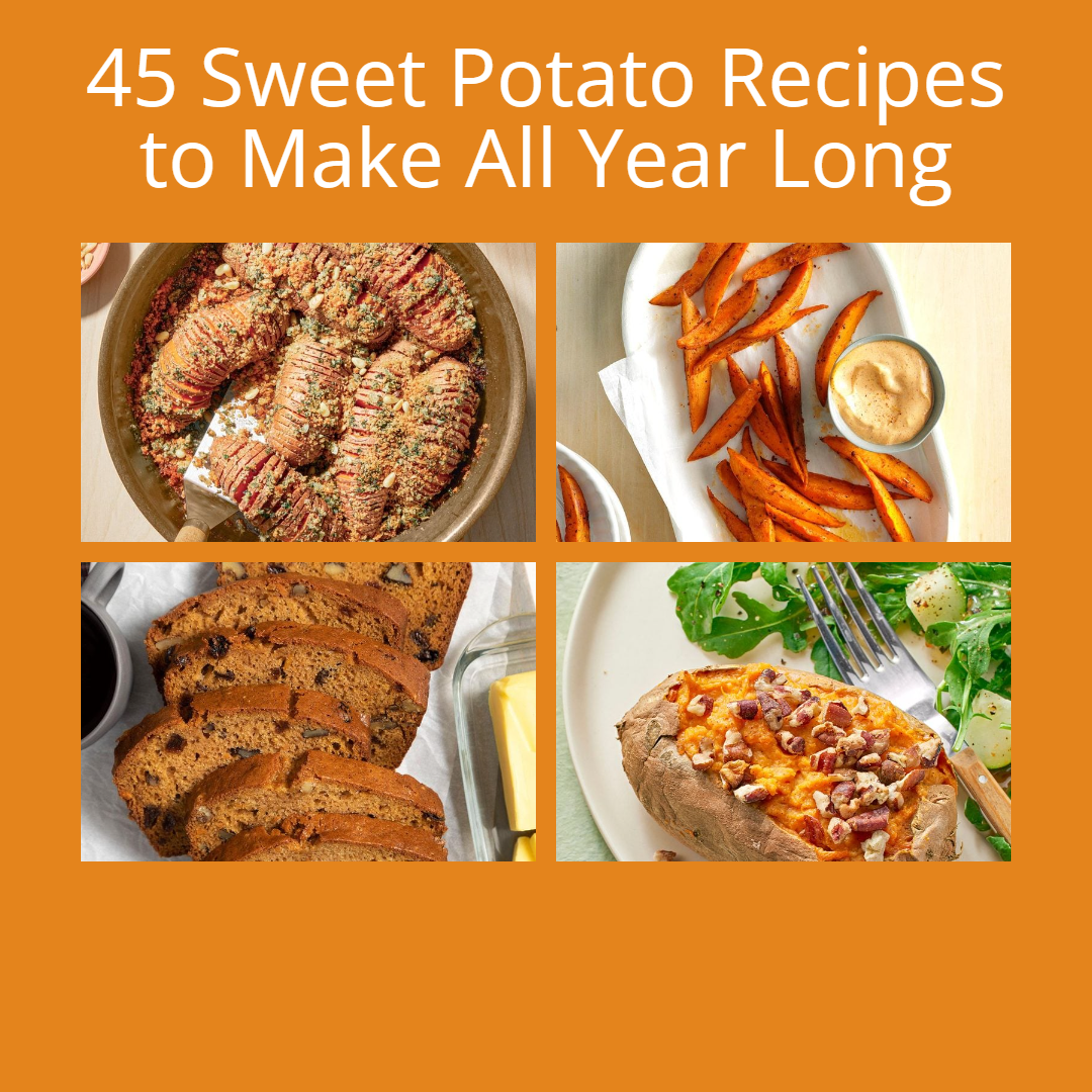 45 Sweet Potato Recipes to Make All Year Long – Good Food, Good Meat ...