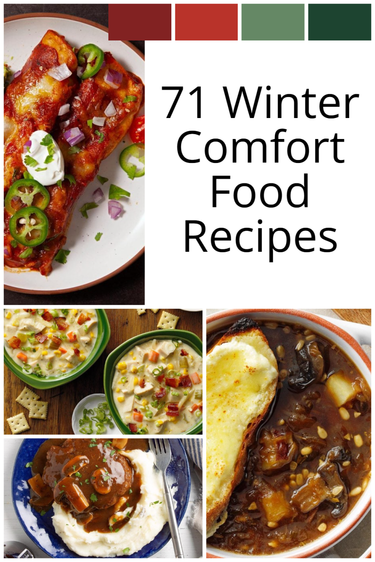 71 Winter Comfort Food Recipes – Good Food, Good Meat, Good God, Let's Eat!
